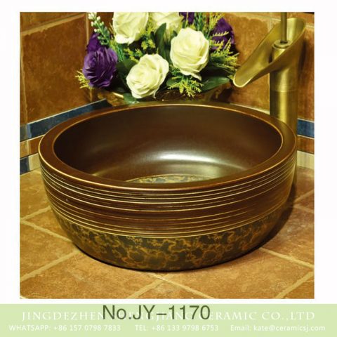 antique chinese ceramic bathroom sink WRYBH98-China jingdezhen ...